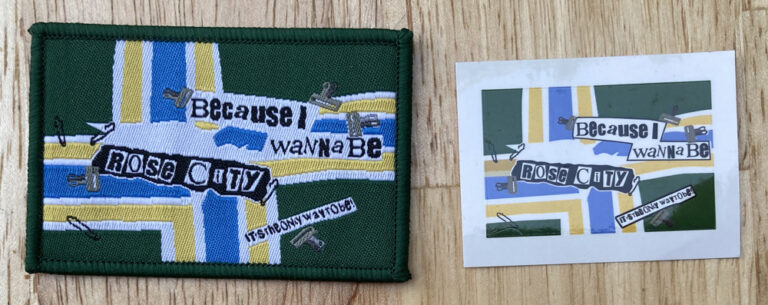 Portland Anarchy Flag – PTFC Patch Patrol