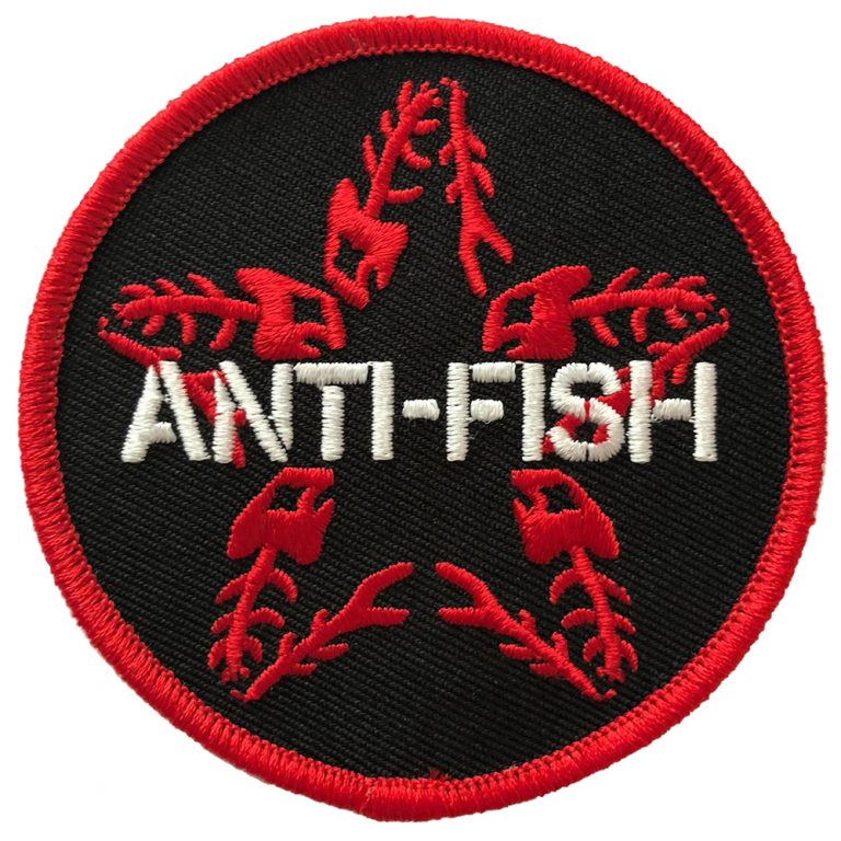 Anti-Fish : Black and Red – PTFC Patch Patrol